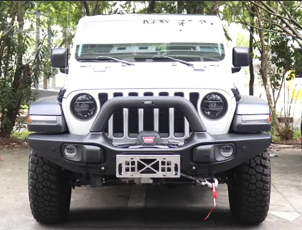 Wrangler Front Bumper AEV Style Full Width Bumper For Jeep Wrangler JL ...