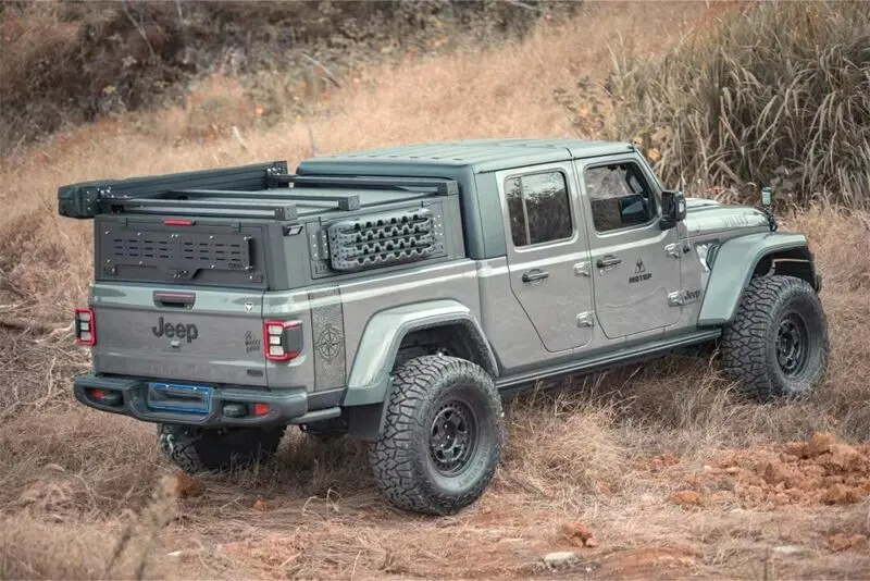 Pickup Canopy Half Top Camper Shells for Jeep Wrangler Gladiator JT ...