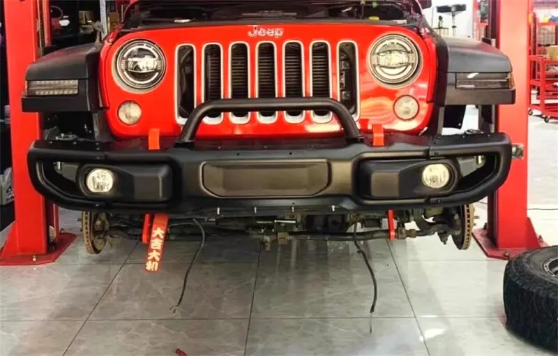 Mopar Tubular Front Bumper 10th Anniversary With Hoop for 07-18 Jeep ...