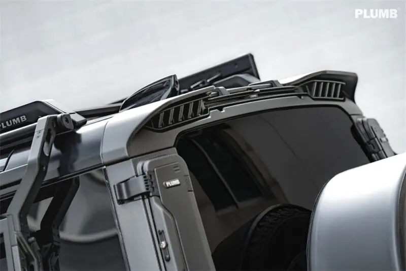 PLUMB Carbon Fiber Rear Spoiler Kit Tail Car Wings for Land Rover ...