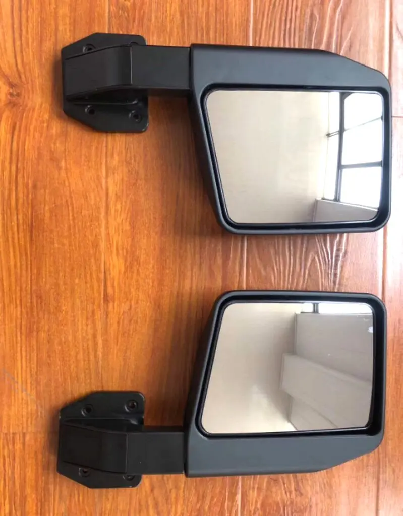 Rebel Tube Half Door with Side View Mirror for Jeep Wrangler JK/JL/JT 2 ...