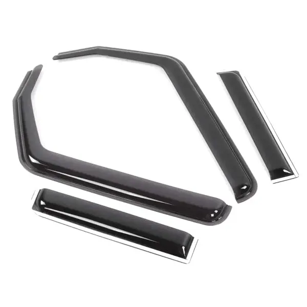Wind Deflector Vent Visor Window Rain Guards for Jeep Wrangler JK/JL ...