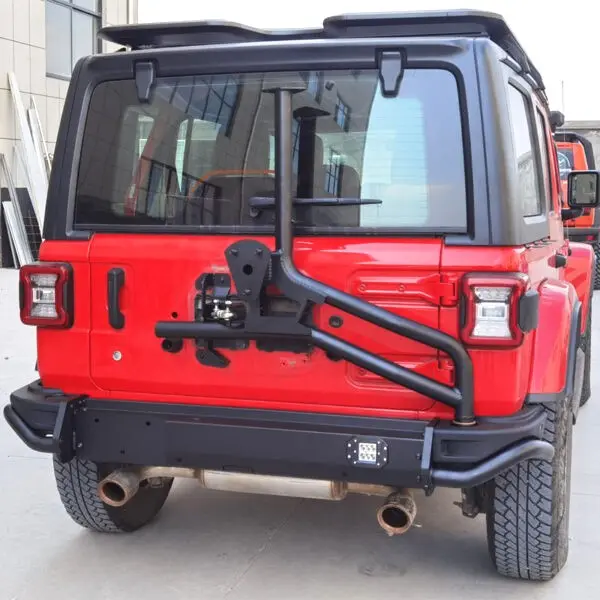 Wrangler Rear Bumper With Tire Carrier AEV Style for Jeep Wrangler JL ...