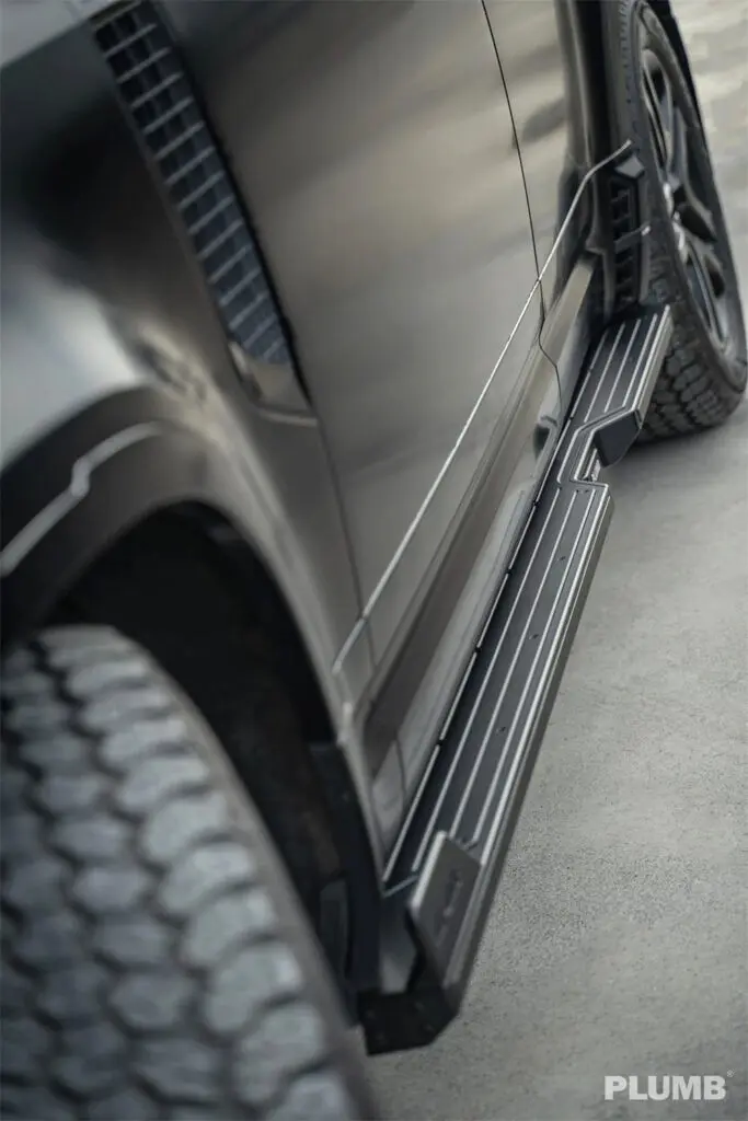 PLUMB Carbon Fiber Side Step Bar Running Board for Land Rover Defender ...