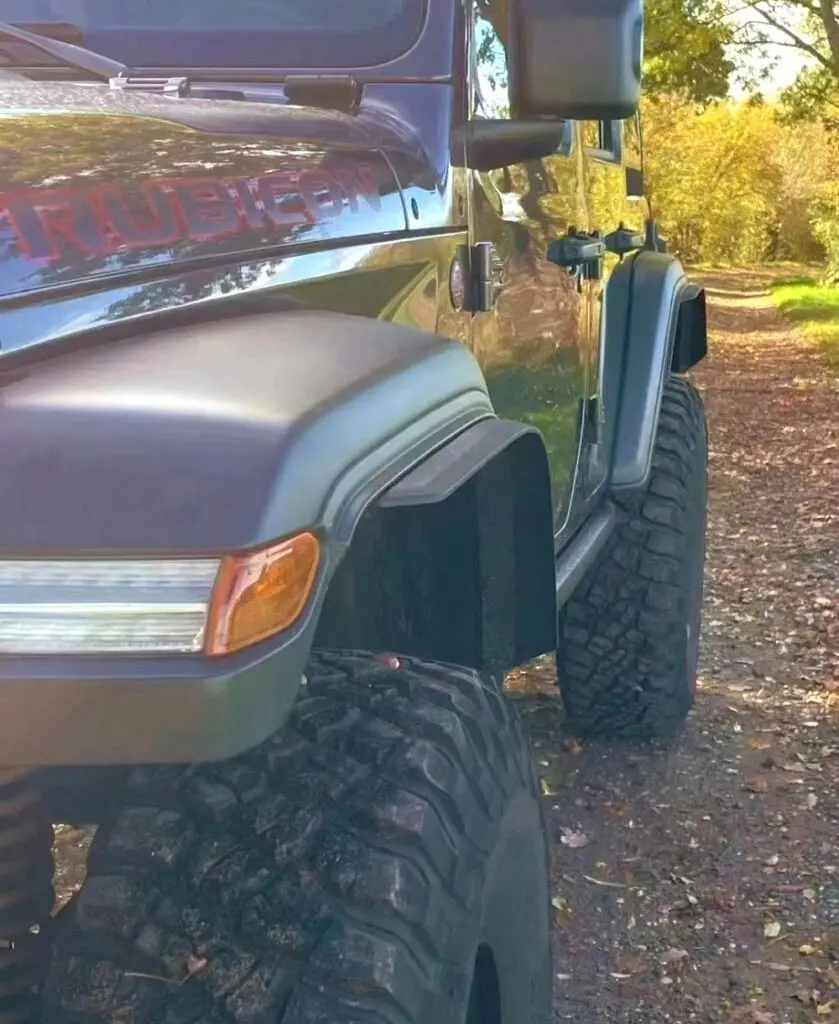 Fender Flare Extension Fender Guard Wheel Eyebrow for Jeep Wrangler JL ...
