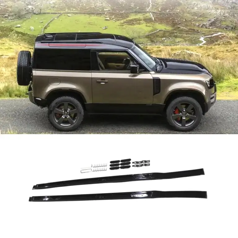 Defender Roof Rack Rail Luggage Rails for Land Rover Defender L663 90 ...