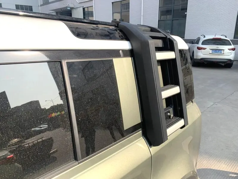 Defender Side Mount Ladder Rear Ladder for Land Rover Defender L663 90/ ...