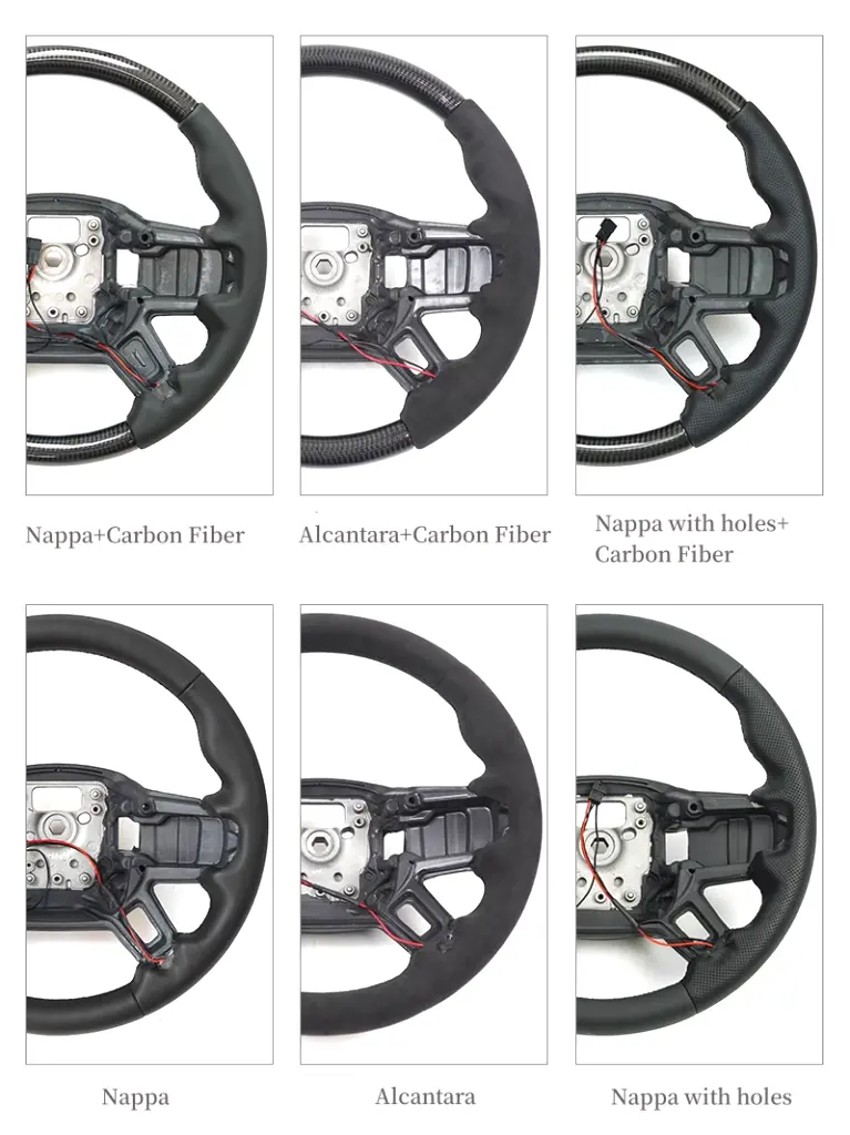Defender Heated Steering Wheel Carbon Fiber Material for Land Rover ...