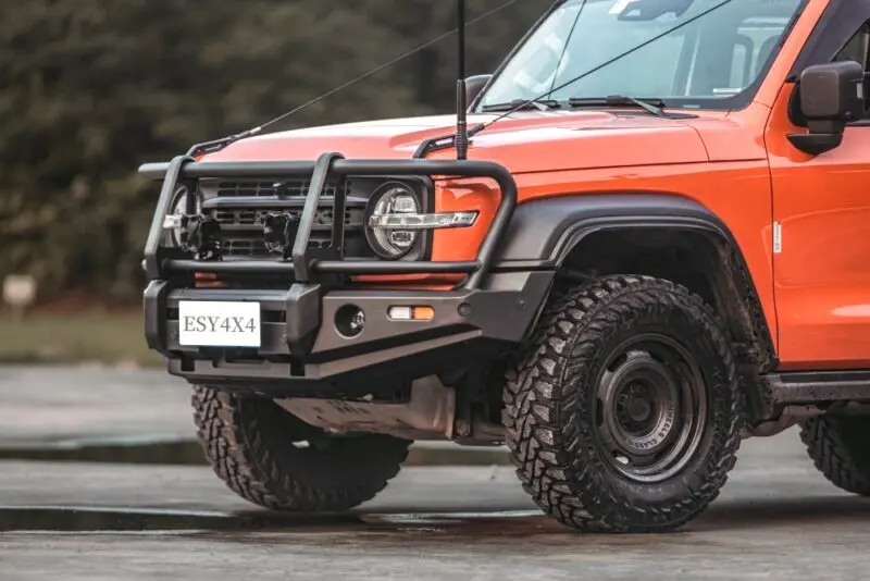 GWM Tank 300 Bull Bars Front Bumper With Winch Plate for WEY TANK 300 ...