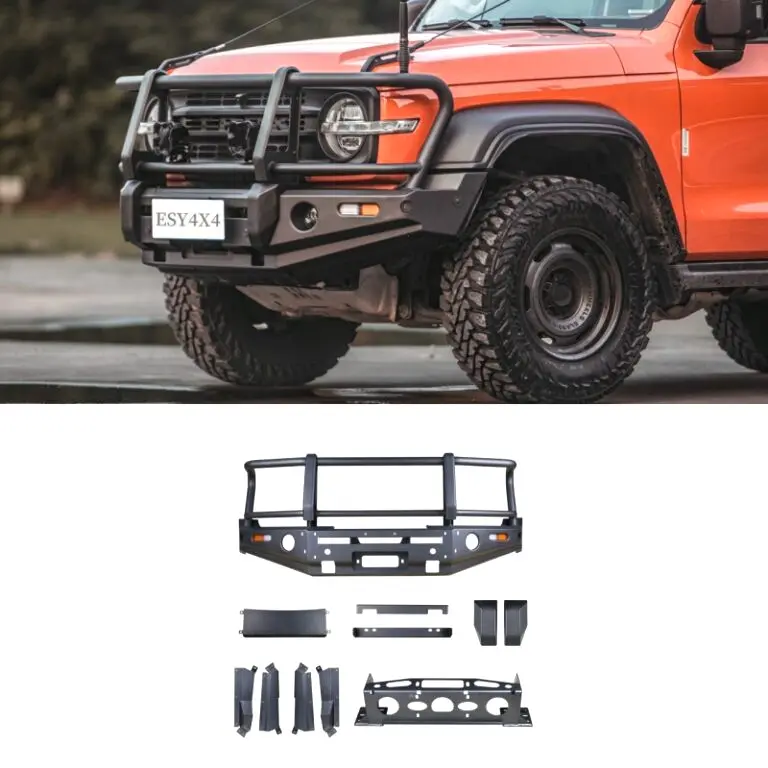 GWM Tank 300 Bull Bars Front Bumper With Winch Plate for WEY TANK 300 ...