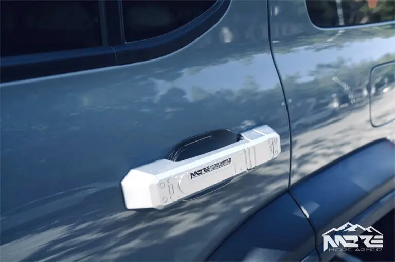 GWM Tank 300 Door Handle Cover in Silver for WEY TANK 300 - ESY4x4