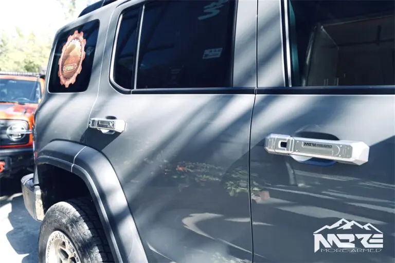 GWM Tank 300 Door Handle Cover in Silver for WEY TANK 300 - ESY4x4