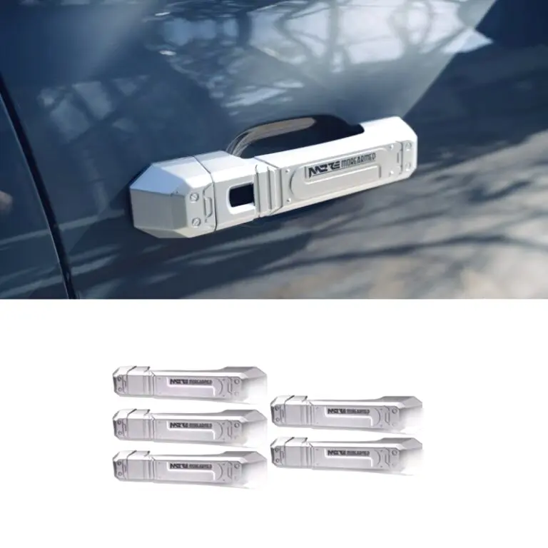 GWM Tank 300 Door Handle Cover in Silver for WEY TANK 300 - ESY4x4