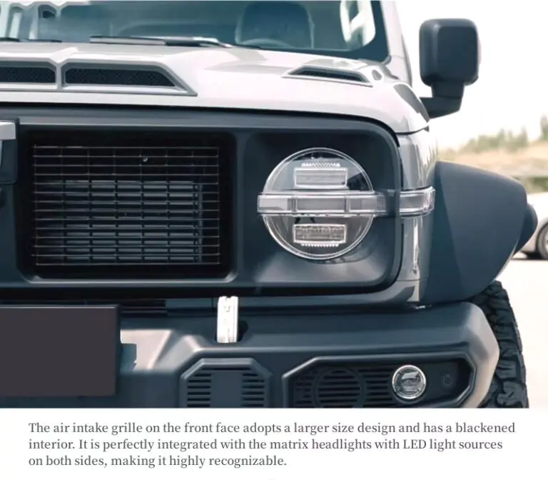 GWM Tank 300 Accessories Iron Cavalry Body Kit for GWM Tank 300 Petrol ...