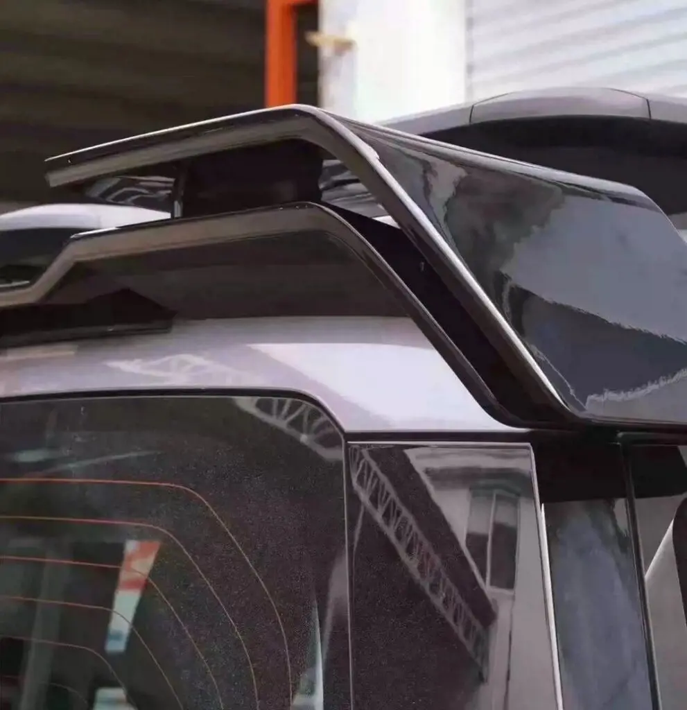 Land Rover Defender Rear Spoiler Double Layer Roof Trunk Spoiler Wing ...