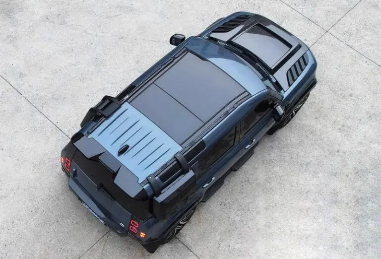 Land Rover Defender Rear Spoiler KAHN Roof Trunk Spoiler Wing B for ...