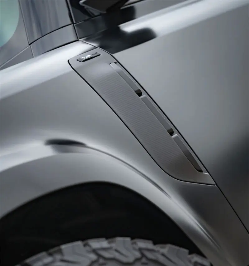 PLUMB Dry Carbon Fiber Fender Air Intake Vent Flow for Land Rover ...