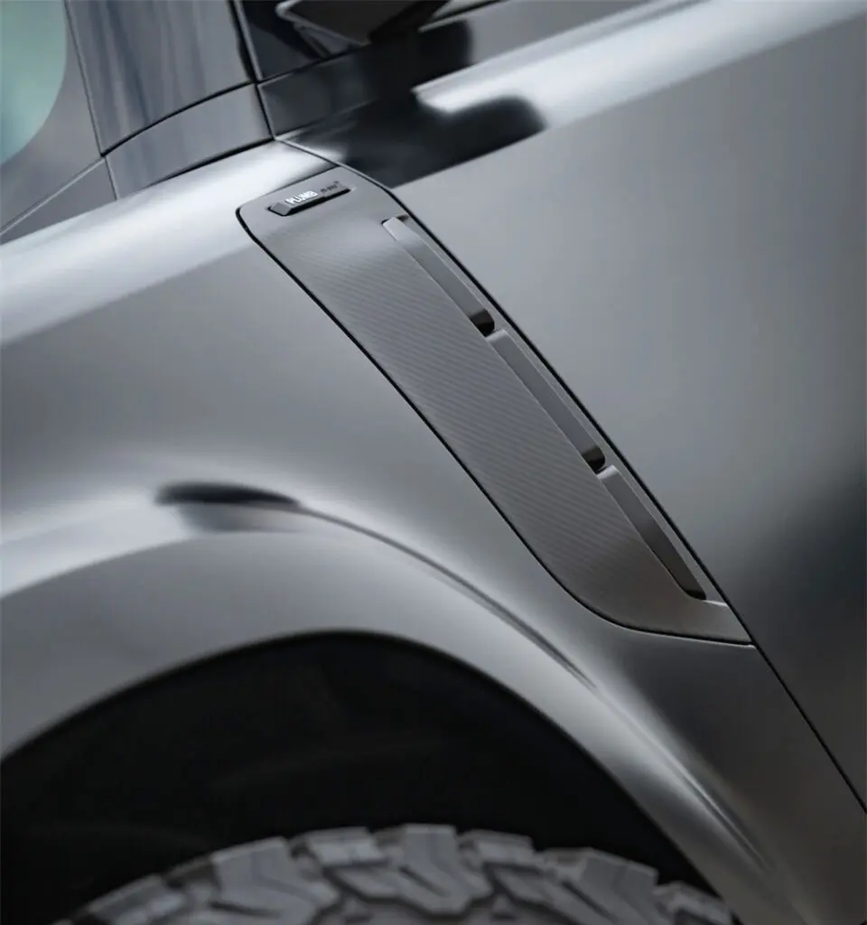 PLUMB Dry Carbon Fiber Fender Air Intake Vent Flow for Land Rover ...