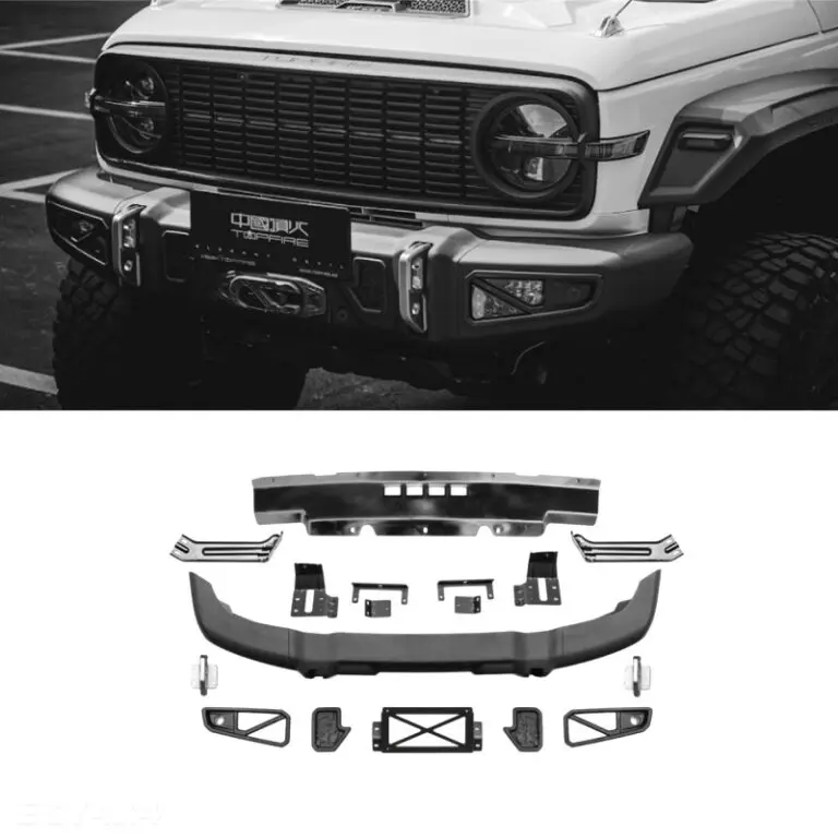 GWM Tank 300 Front Bumper TOPFIRE Darkest Front Bumper Bar - ESY4x4