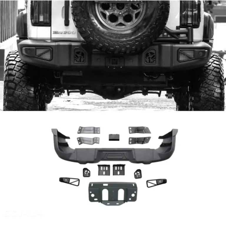 GWM Tank 300 Rear Bumper TOPFIRE Darkest Rear Bumper Bar - ESY4x4