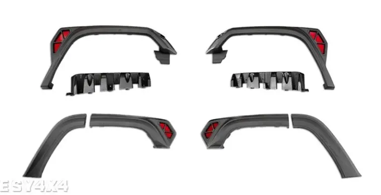 GWM Tank 300 Wheel Arches TOPFIRE Darkest Wheel Brow Fender Flare - ESY4x4