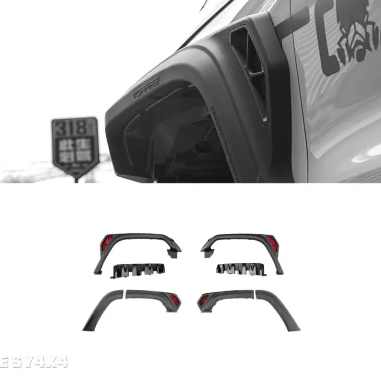 GWM Tank 300 Wheel Arches TOPFIRE Darkest Wheel Brow Fender Flare - ESY4x4