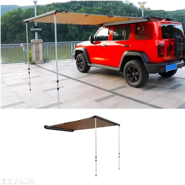 GWM Tank 300 Side Tent Awning with LED Light Strip Hard or Soft Cover ...