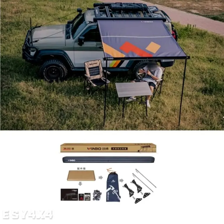 Winbo Side Tent Awning for GWM Tank 300/500/700 Ford Bronco Jeep ...