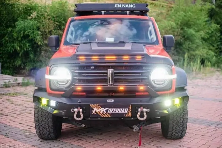 GWM Tank 300 MK Conqueror Front Bumper MEIKA Conqueror First Generation ...