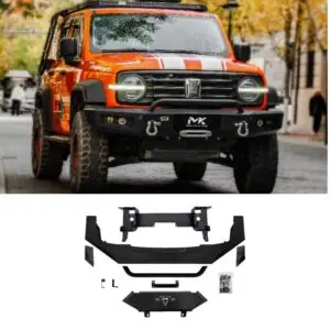 GWM Tank 300 MK Sharp Front Bumper with Twin Lights MEIKA Front Bar for ...
