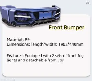 GWM Tank 300 Shadow Body Kit for GWM Tank 300 HEV/Hybrid/PHEV/Petrol ...