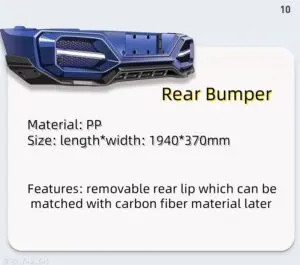 GWM Tank 300 Shadow Body Kit for GWM Tank 300 HEV/Hybrid/PHEV/Petrol ...